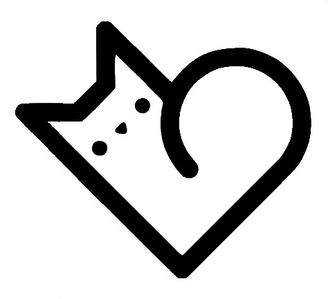 Cat Heart Symbol