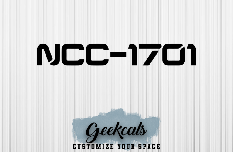 NCC-1701 Vinyl Decal